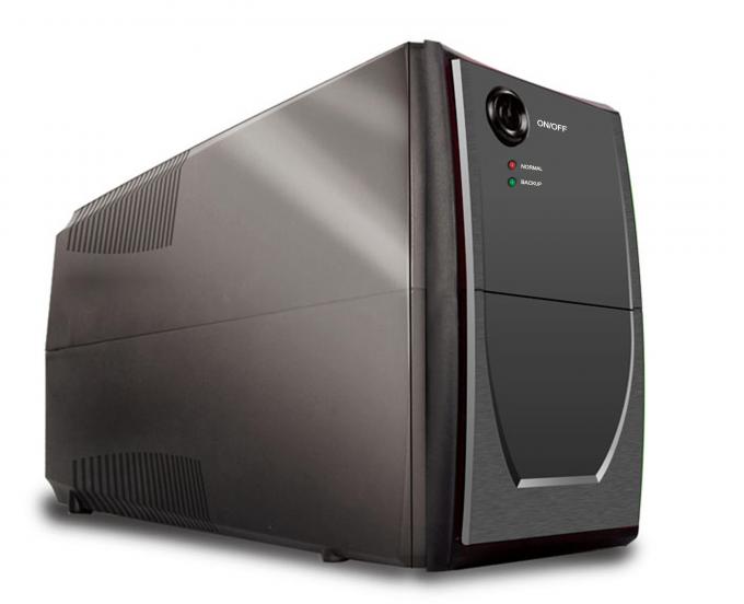 CPU Controlled PWM UPS 1KVA Backup Power Inverter For PC Router And POS ...