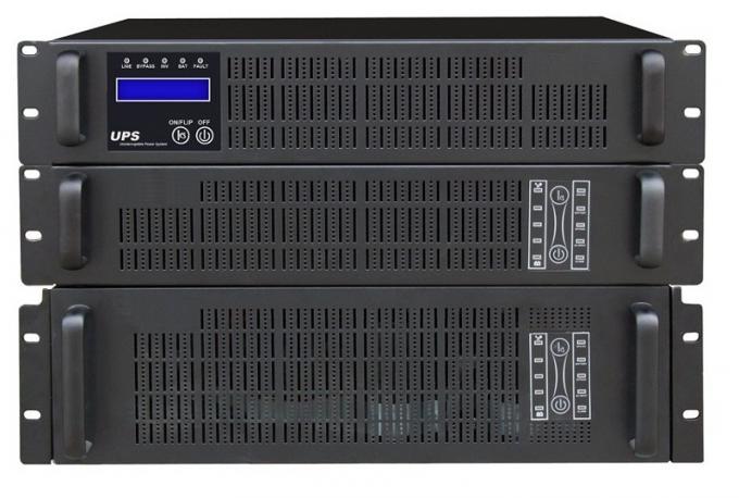 1U Rack Mountable High Frequency Online UPS With Overload And Short ...