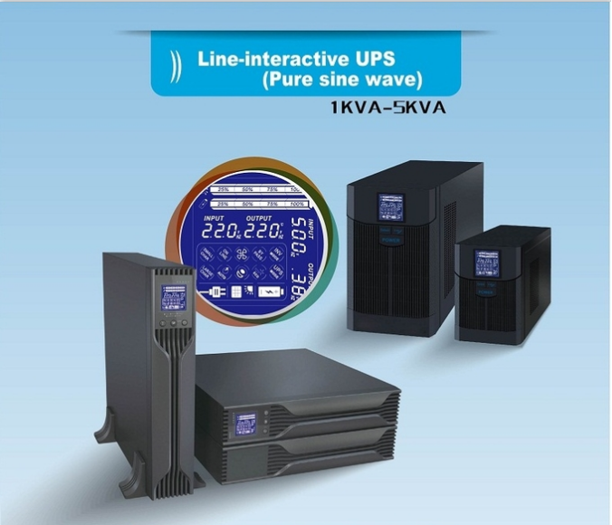 1KVA-5KVA Pure Sine Wave Line Interactive UPS Rank Mount Installation