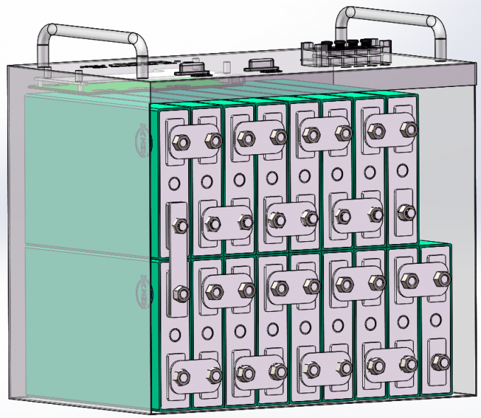 LiFePO4 Battery Pack 100A Max Charge Current 5000 Times Cycle Life