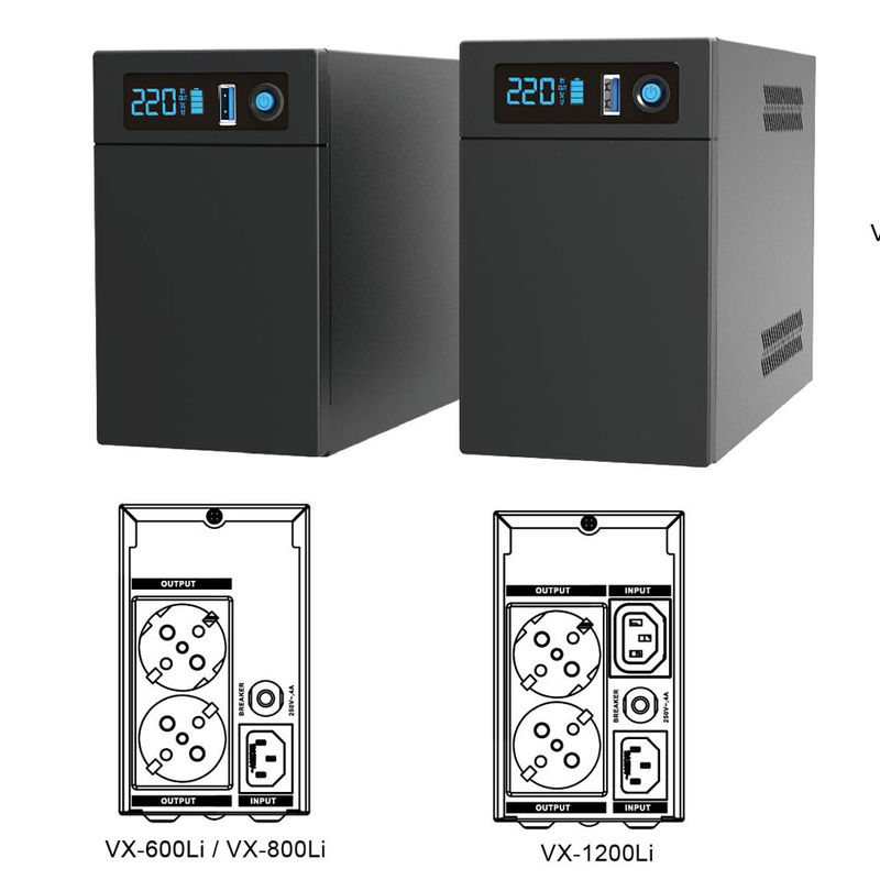 UPS System Backup Power Supply 7AH 9AH 12AH 18AH Battery Capacity