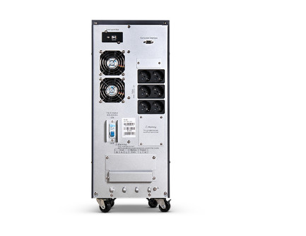 6KVA High Frequency Online UPS Tower Mount Type With Wide Input Voltage ...